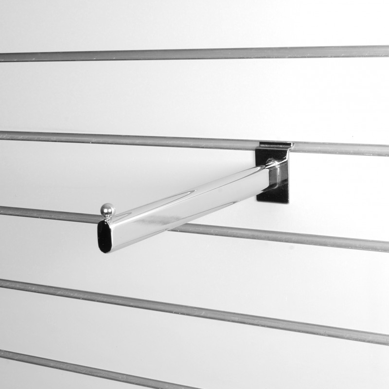 Straight arm , chrome 300mm - Shop Furniture Group